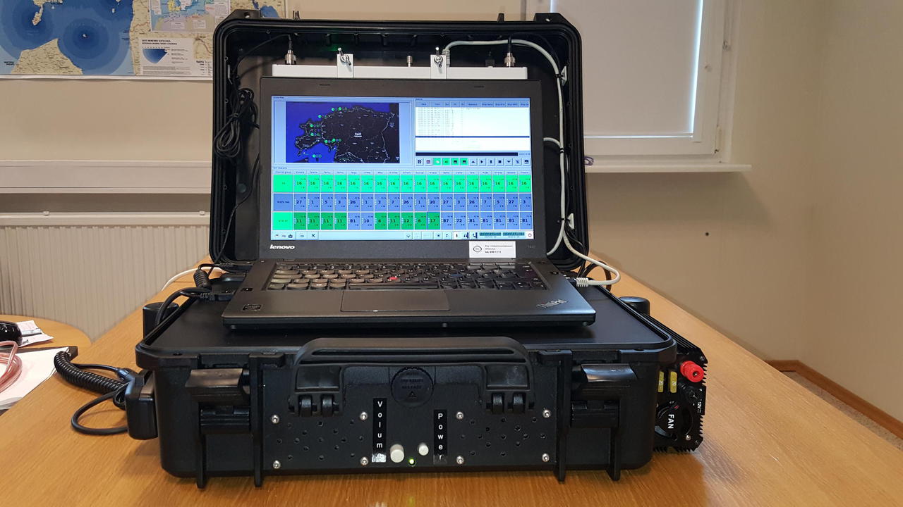 RIKS - Riigiside Sihtasutus – Taaskord katsetati edukalt mobiilset meresideoperaatori töökohta